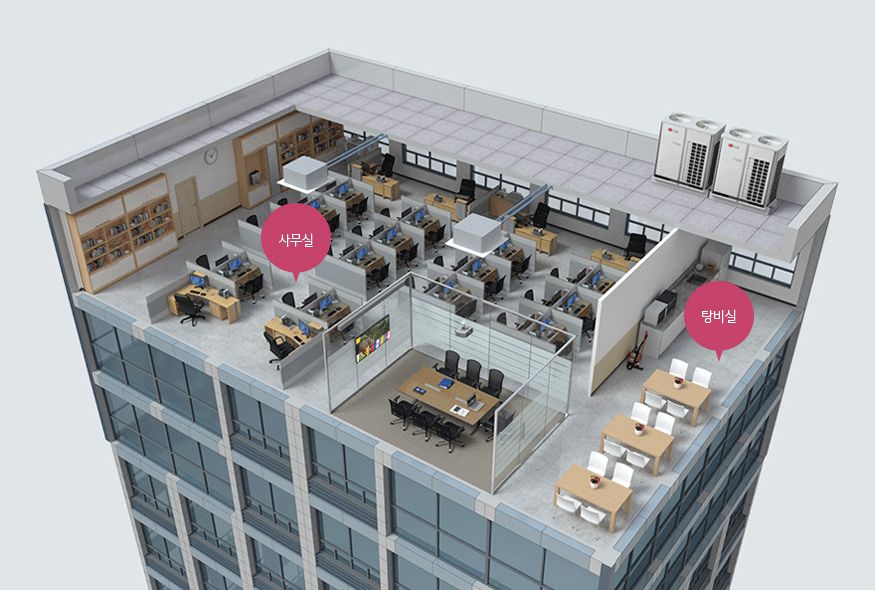 사무공간 시뮬레이션