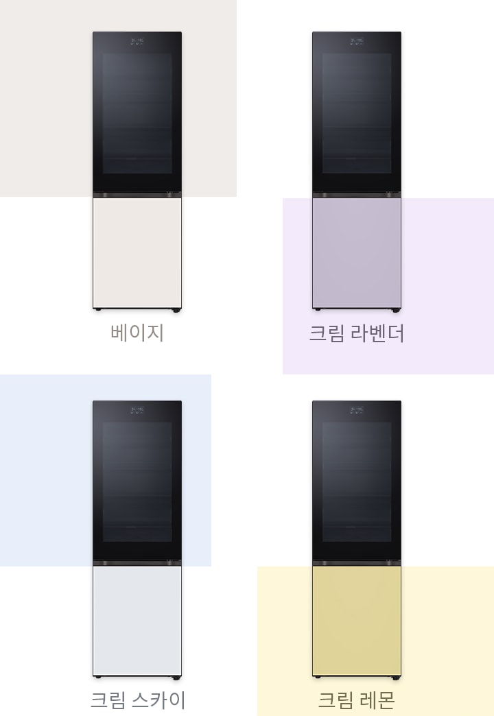 LG 모던엣지 냉장고 오브제컬렉션 노크온 | CNT-1001 | LG전자