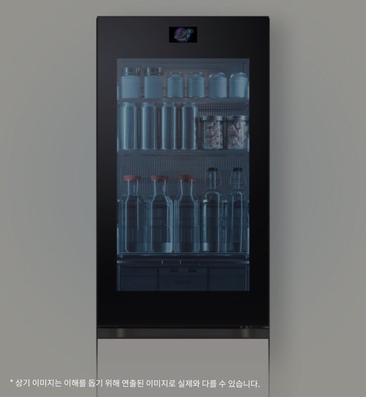 LG 모던엣지 냉장고 오브제컬렉션 노크온 | CNT-1001 | LG전자