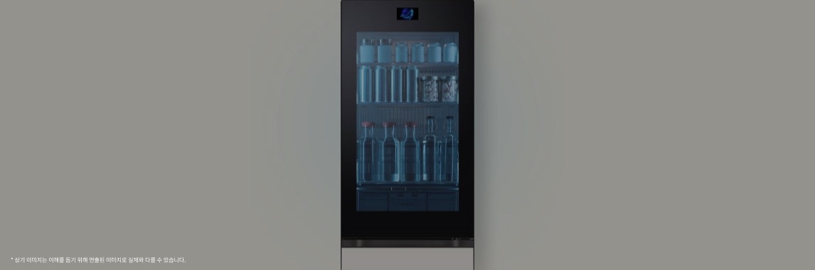 LG 모던엣지 냉장고 오브제컬렉션 노크온 | CNT-1001 | LG전자