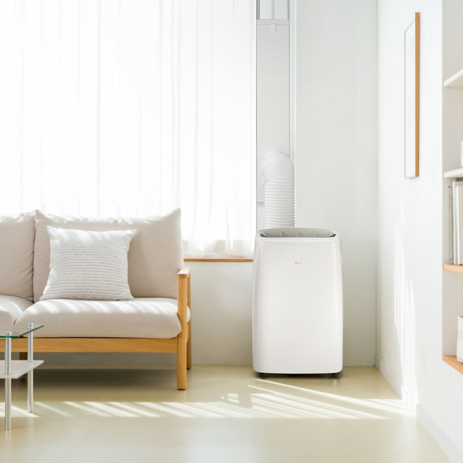 LG 휘센 이동식에어컨 (일반창용) | PQ08DDWAS1 | 에어컨 | 에어컨/에어케어 | 제품/소모품 | LG전자