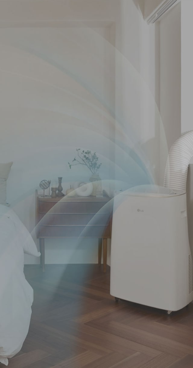 LG 휘센 이동식에어컨 (일반창용) | PQ08DDWAS1 | LG전자