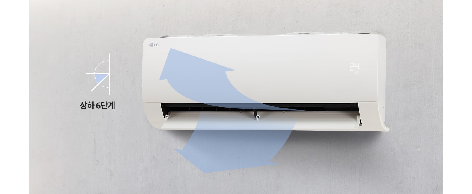 LG 휘센 벽걸이에어컨 | SQ06BDAWBS | LG전자