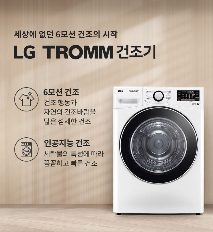 LG 트롬 건조기 | RH19WTWN | LG전자