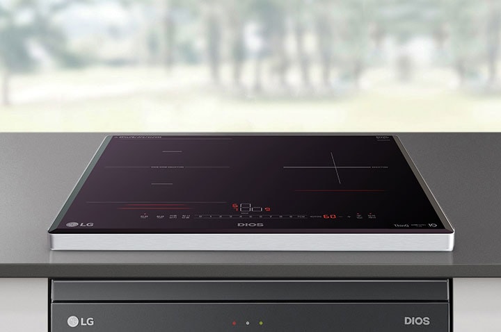 LG 디오스 인덕션 와이드존 빌트인 | BEF3MQT | LG전자