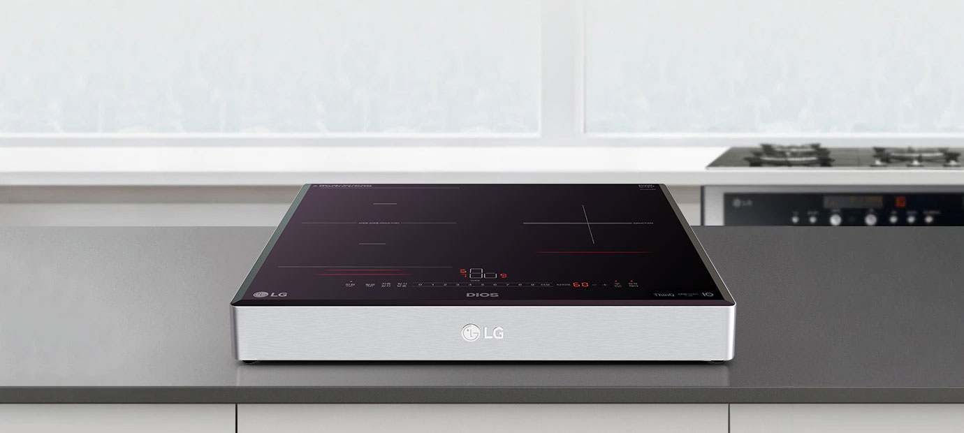 LG 디오스 인덕션 와이드존 빌트인 | BEF3MQT | LG전자