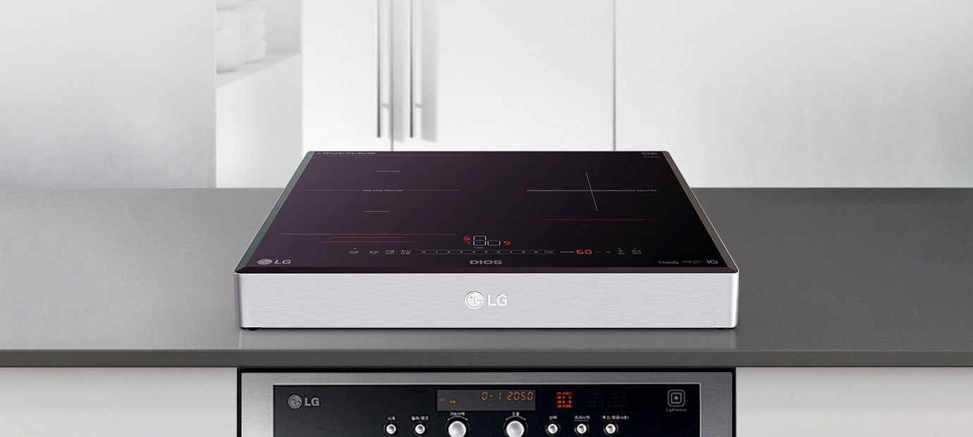 LG 디오스 인덕션 와이드존 빌트인 | BEF3MQT | LG전자