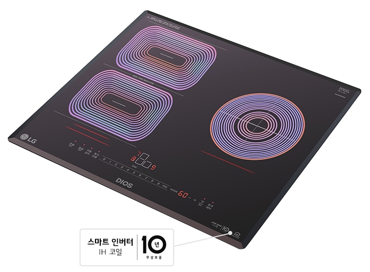LG 디오스 인덕션 와이드존 빌트인 | BEF3MQT | LG전자