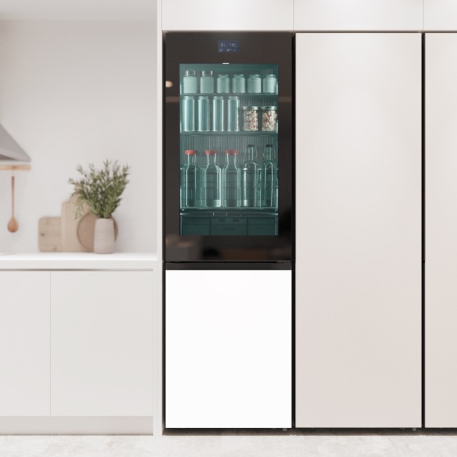 LG 모던엣지 냉장고 오브제컬렉션 노크온 | CNT-1001 | LG전자