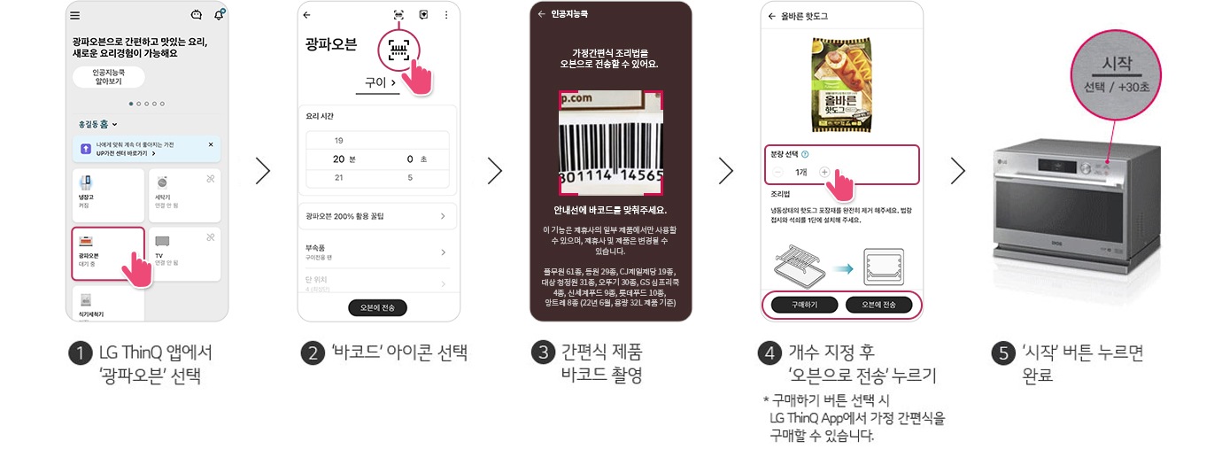 LG 디오스 광파오븐 | ML32AW1 | LG전자