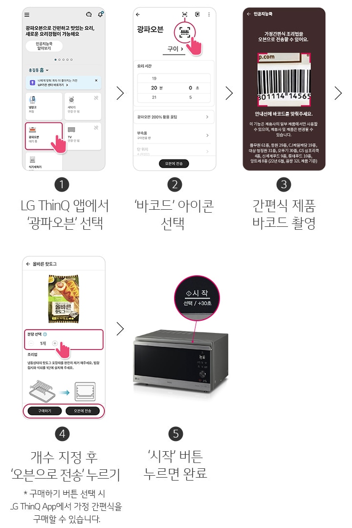 LG 디오스 광파오븐 | ML39BW | LG전자