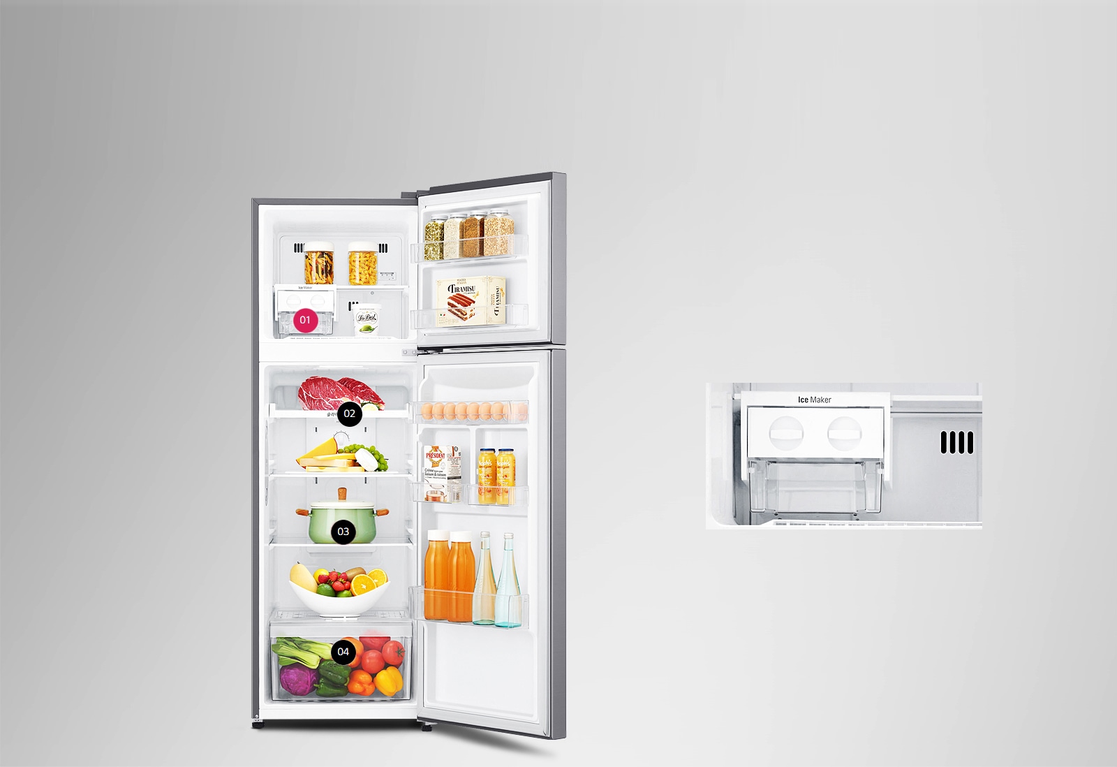 LG 일반냉장고 | B267SM | LG전자