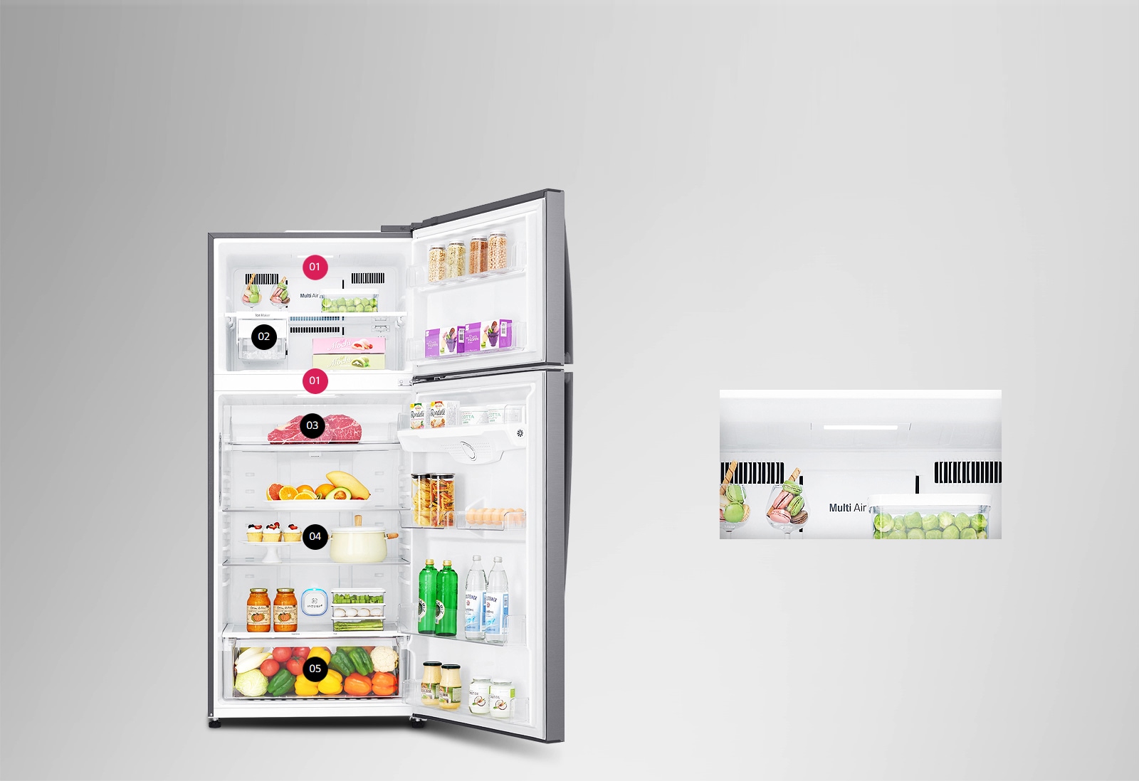 LG 일반냉장고 | B507SM | LG전자