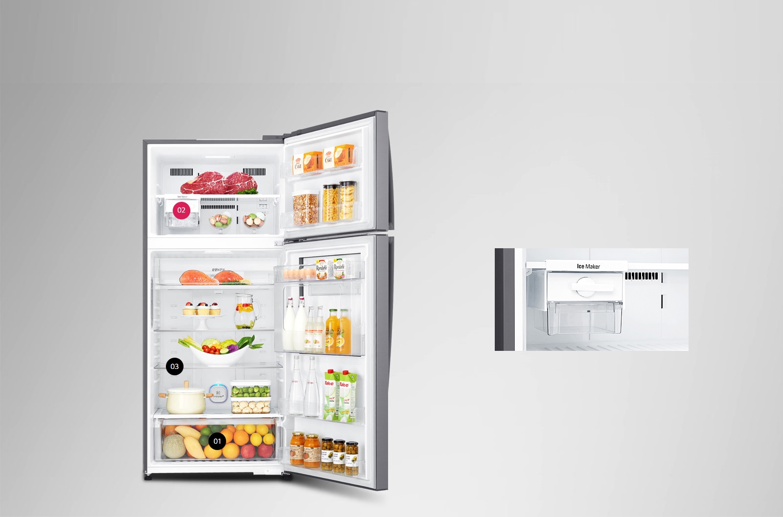 LG 일반냉장고 | B507SSM | LG전자