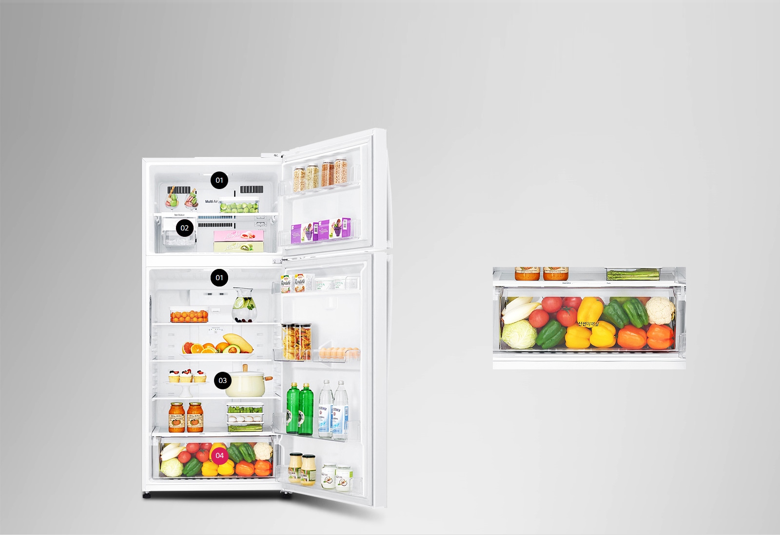 LG 일반냉장고 | B507WM | LG전자