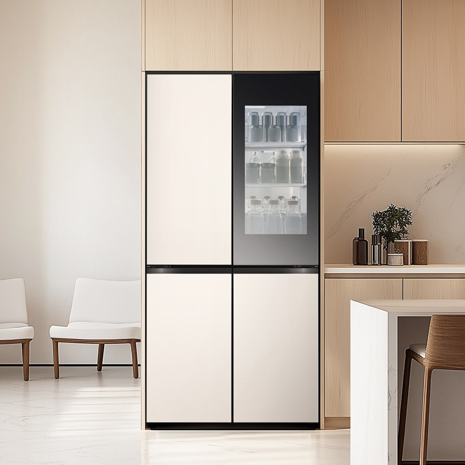 LG 디오스 오브제컬렉션 STEM 베이직 냉장고 Fit & Max (노크온) | M626GBB352_ | 냉장고 | 주방가전 | 제품/소모품 | LG전자