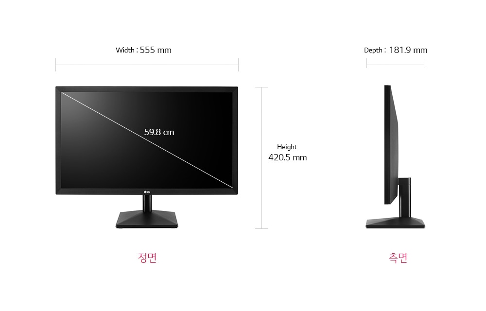 LG PC모니터 | 24MK400H | LG전자