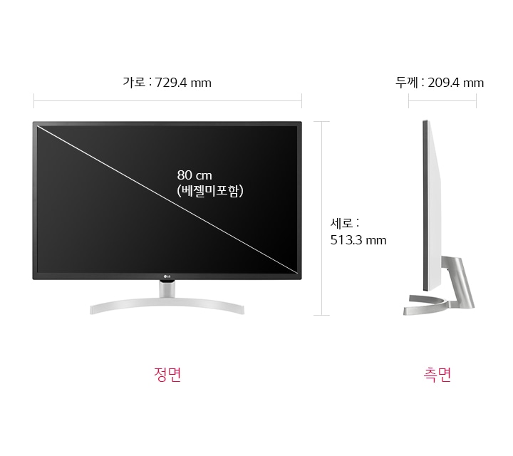 LG IPTV 모니터 | 32MQ510SW | LG전자