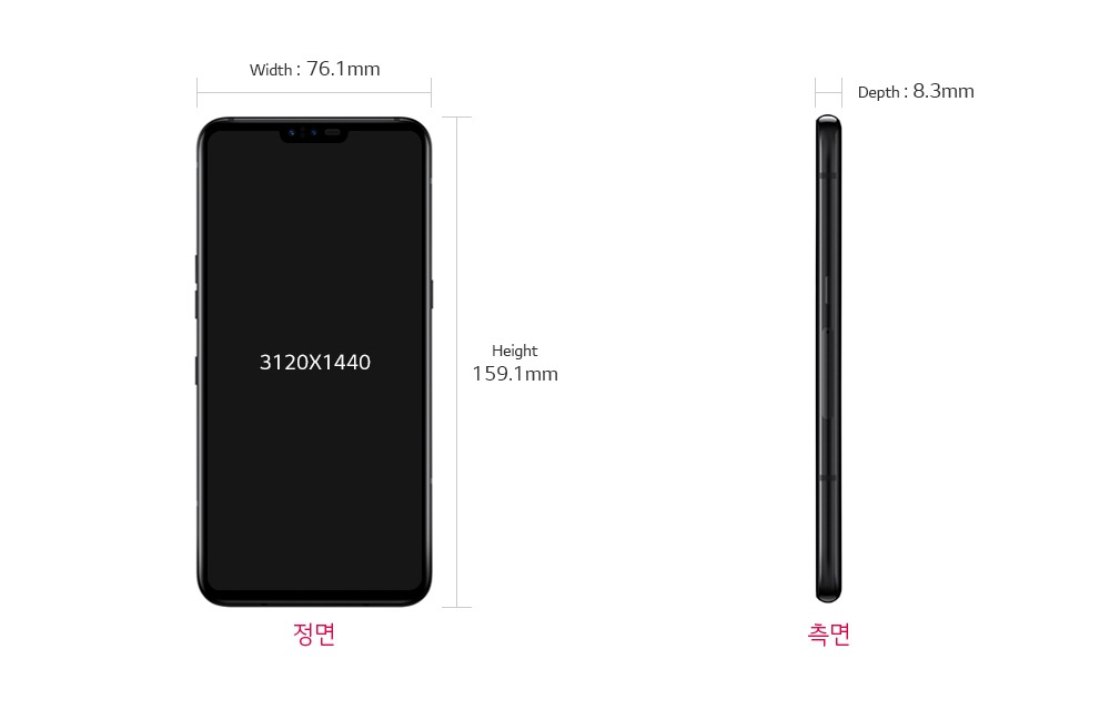 LG V50 ThinQ (SKT) | LM-V500N | LG전자