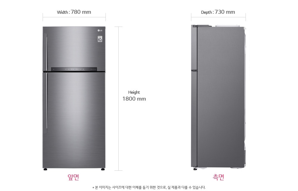LG 일반냉장고 | B508S | LG전자