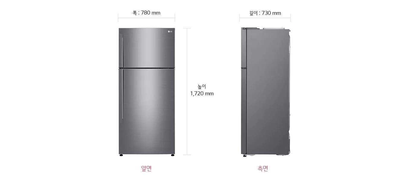 LG 일반냉장고 | B472S33 | LG전자