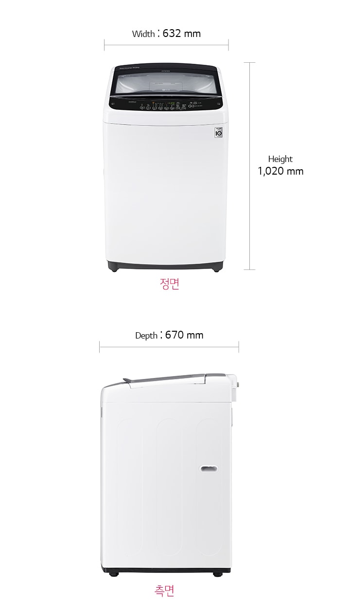 LG 통돌이 세탁기 | TR14WK1 | LG전자