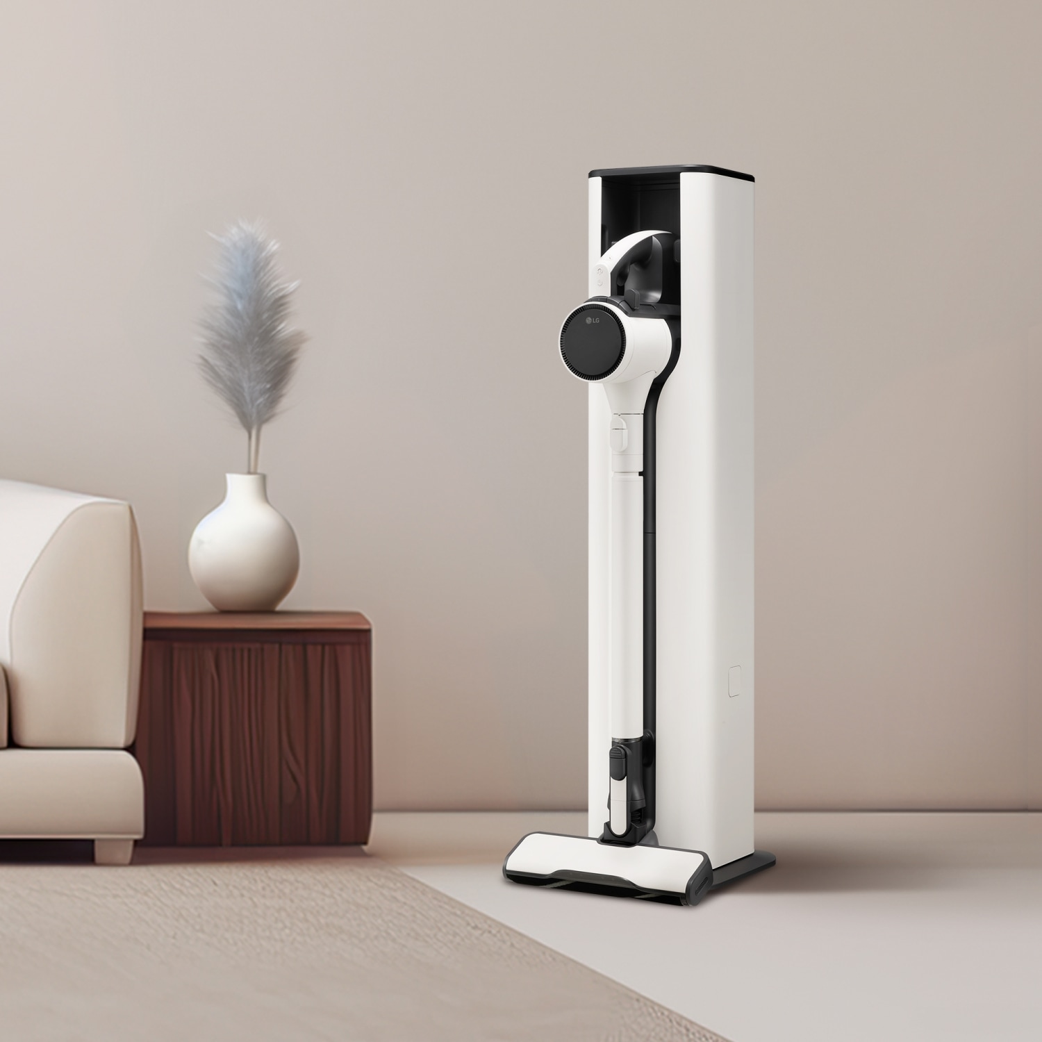 LG 코드제로 오브제컬렉션 A9S 무선청소기 카밍 베이지 | AX9604WE | 청소기 | LG전자