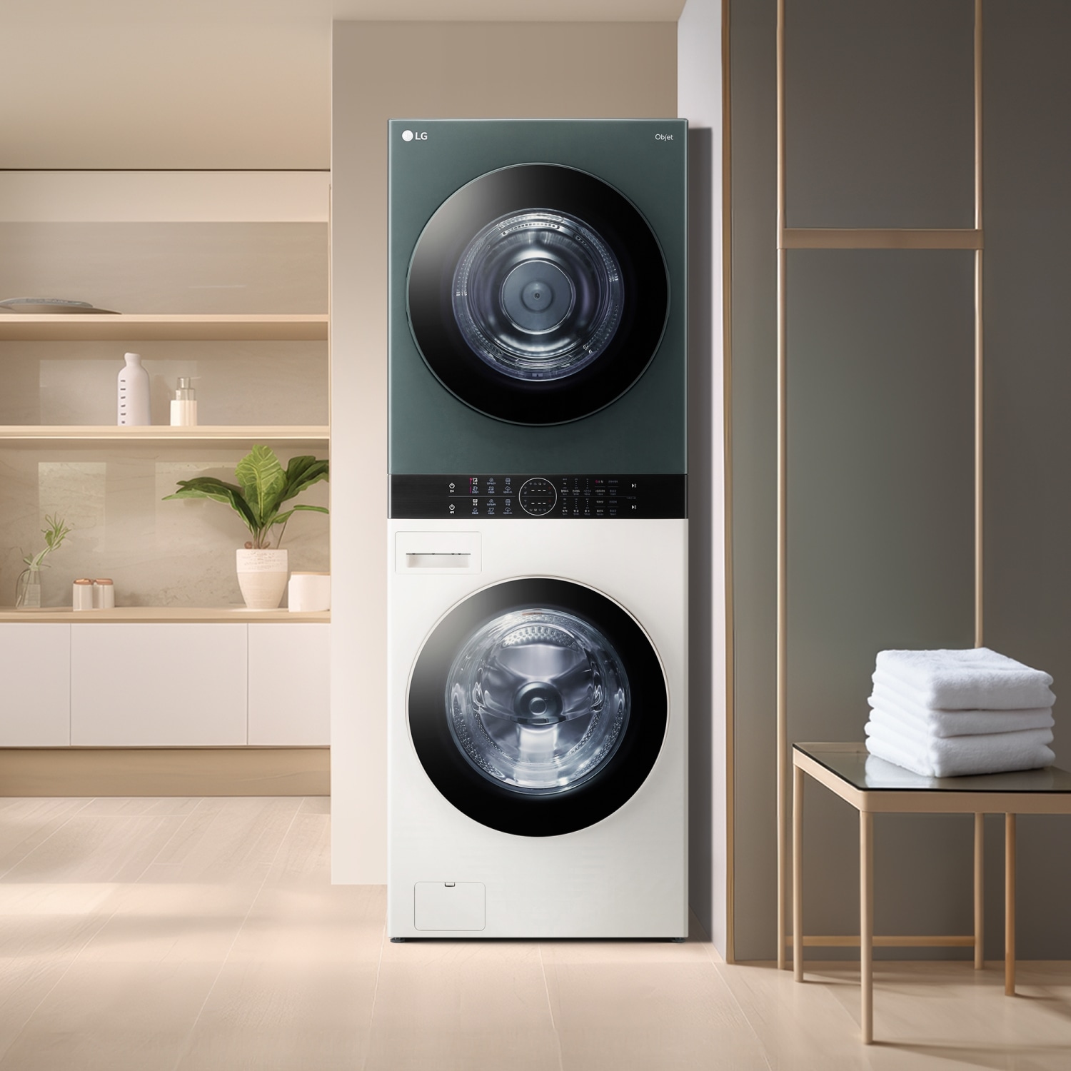 LG 트롬 오브제컬렉션 워시타워 | W21EGZ | 워시타워 | 생활가전 | 제품/소모품 | LG전자