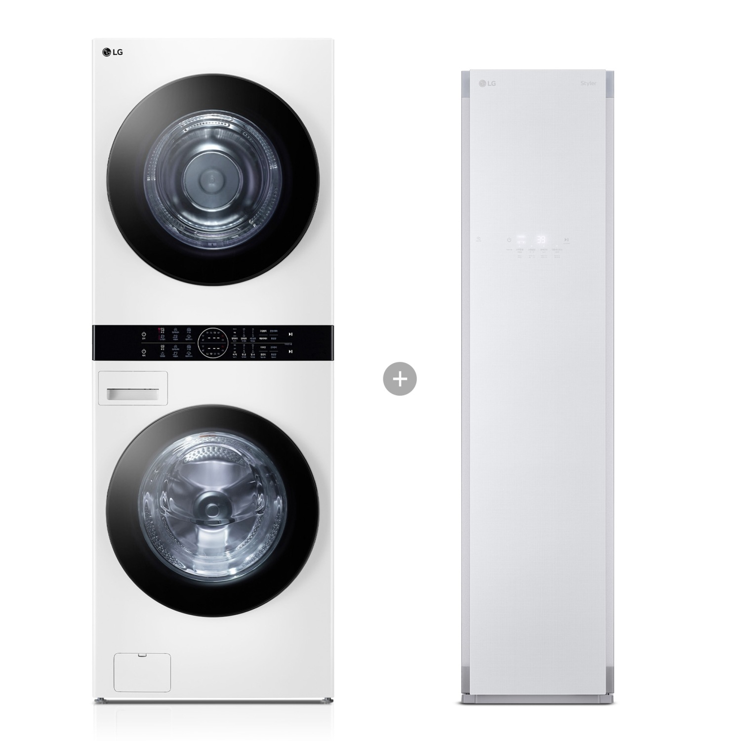 LG 트롬 오브제컬렉션 워시타워 + LG 스타일러 세트모델 | W20WANQ-3JW | LG전자