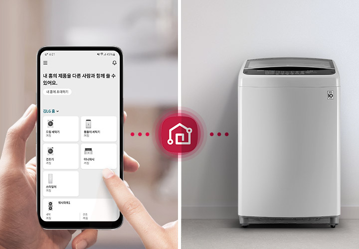 LG 통돌이 세탁기 | T16DU | LG전자