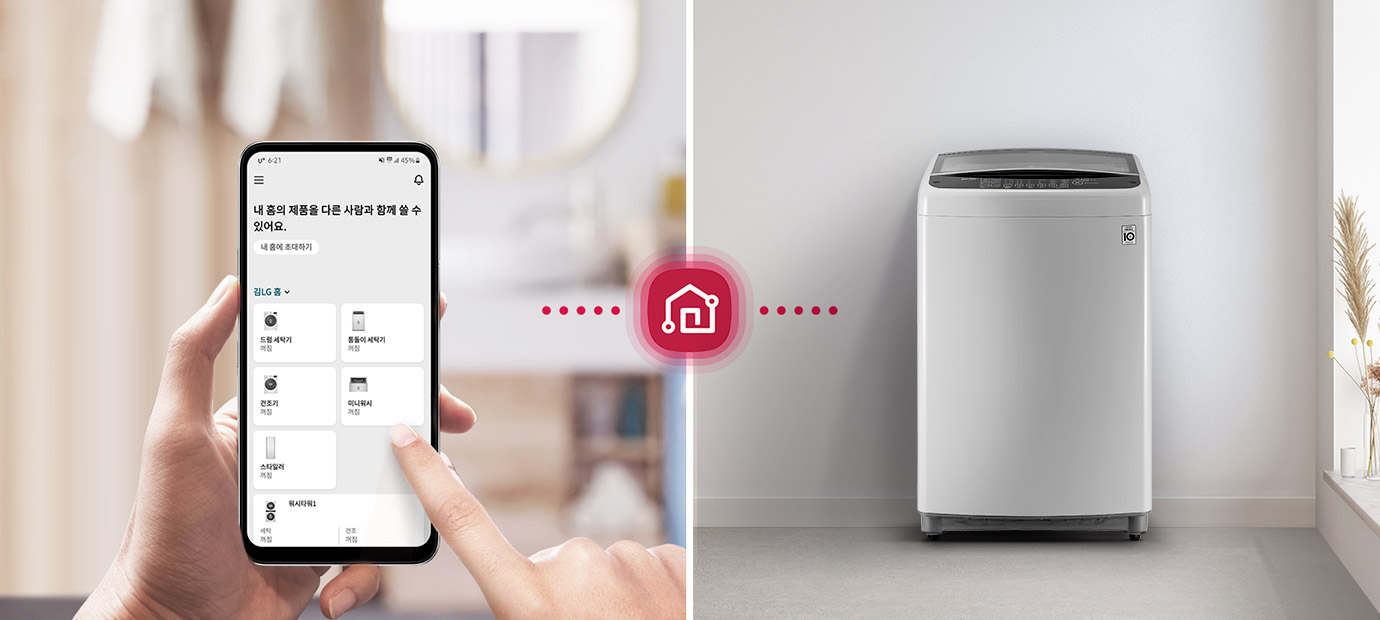 LG 통돌이 세탁기 | T16DU | LG전자