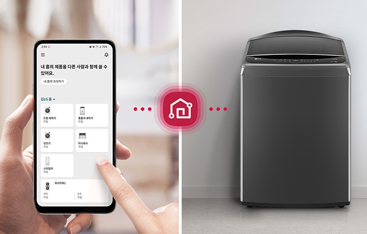 LG 통돌이 세탁기 | T21MX9B | LG전자