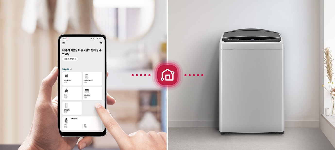 LG 통돌이 세탁기 | T19DX7 | LG전자