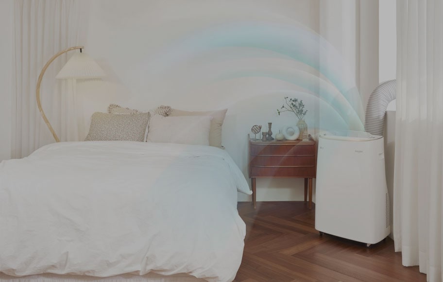 LG 휘센 이동식에어컨 | PQ08DCWAS | LG전자